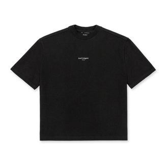 Axel Arigato Homme, Tops, Noir, Taille: M Focus T-Shirt