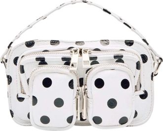N&uacute;noo Femme, Sacs, Blanc, Taille: ONE Size Helena Polka