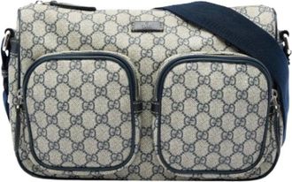 Gucci Sac bandouli&egrave;re Pre-owned en toile - Femme - Pre-owned - Beige - Taille: ONE Size