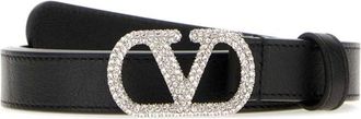 Valentino Garavani Femme, Accessoires, Noir, Taille: 75 CM VLogo Signature Belt