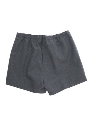 Gucci Unisex Grey Shorts With Elastic Waist Fabric