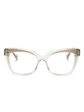 Cazal lunettes de vue à monture papillon - Gris