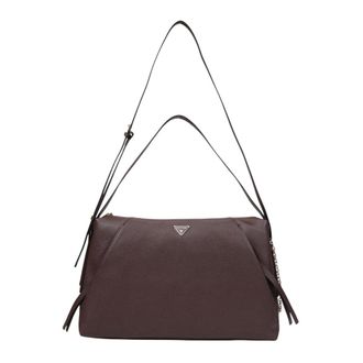 Guess Sac port&eacute; &eacute;paule Lucci Girlfriend - Femme - Sacs - Brun - Taille: ONE Size
