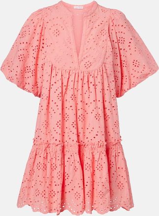 Poupette St Barth Minikleid Cruz aus Baumwolle