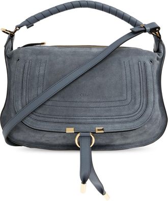 Chlo&eacute; Femme, Sacs, Bleu, Taille: ONE Size Marcie Small Handbag