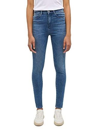 Mustang Jeans Style Georgia Super Skinny Jeans, Bleu Moyen 682, 26W x 34L Femme