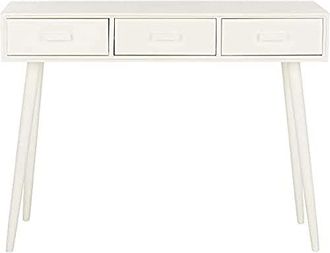 Safavieh Modern Wooden Accent Table, in Antique and White, 35 X 105 X 80