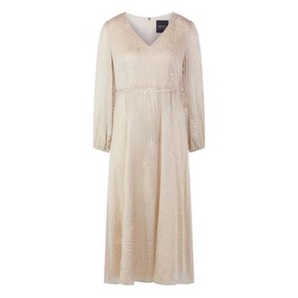 Marc Cain Damen, Kleider, Beige, MGr&ouml;&szlig;e