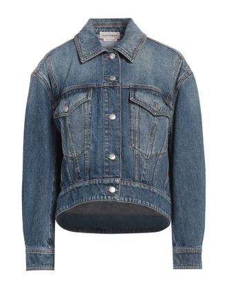 Alexander McQueen JACKEN & M&Auml;NTEL - Jeansjacken/M&auml;ntel auf YOOX.COM