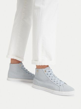 Tommy Hilfiger Sneakers Tommy Hilfiger Th Chic Low Profile Mid Cut FW0FW09356 Himmelblau