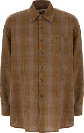 Our Legacy Homme, Chemises, Brun, Taille: L Borrowed Shirt