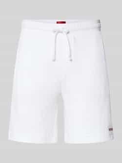 HUGO BOSS Regular Fit Sweatshorts aus Baumwoll-Mix Modell AUSTIN