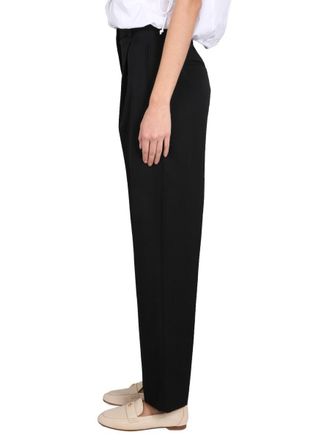 Tory Burch Wool Trousers - Black