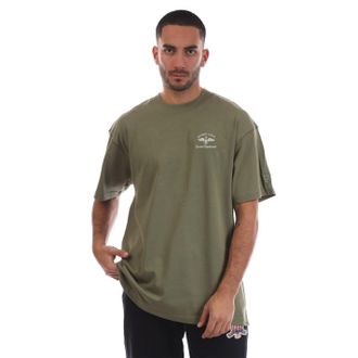 Avirex Crotona T-Shirt f&uuml;r Herren, &Uuml;bergro&szlig; (Armee-Khaki)