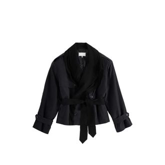 Maison Margiela Fusion Jersey Trench Coat