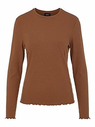 Object NOS T-Shirt pour Femme Objjamie L/S, Partridge, XL