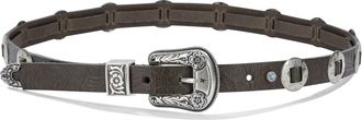 Golden Goose Ceinture en cuir Dentelle Golden Goose