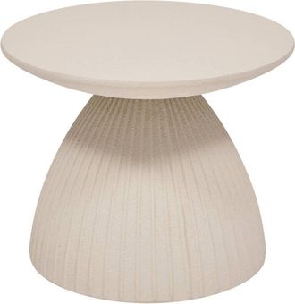 Atmosphera Table Basse Design Fylis 50cm Ivoire