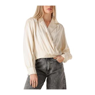 Another Label Damen, Blusen & Hemden, Beige, SGröße