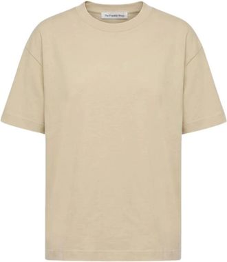 Frankie Shop Femme, Tops, Beige, Taille: 34 FR Scoob Boxy T-Shirt