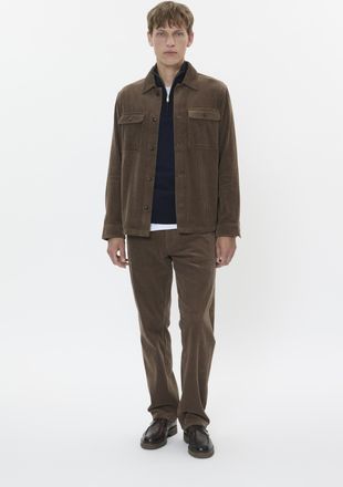 Matinique Overshirts MAcookridge Gerade Passform brown