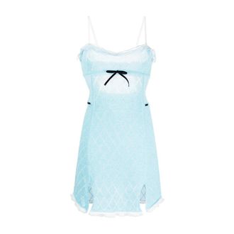 Cormio Dessous-inspiriertes Kleid - - Dresses - Damen - Blau - S