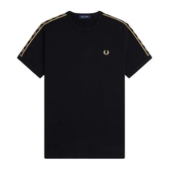 Fred Perry T-Shirts - - Tops - Herren - Schwarzk - L