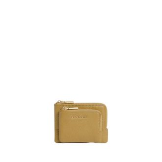 Coccinelle Kleiner Kartenhalter in Metallic-Optik - - Accessories - Damen - Gr&uuml;n - ONE SIZE