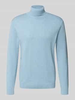 Tom Tailor Regular Fit Rollkragenpullover aus reiner Baumwolle