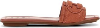 Hogan Femme, Chaussures, Rose, Taille: 36 1/2 EU H685 Flat Sandales