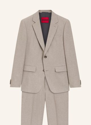 HUGO BOSS Hugo Business Anzug Henry-getlin253x Slim Fit braun