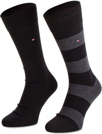 Tommy Hilfiger Lange Socken 342021001 Schwarz