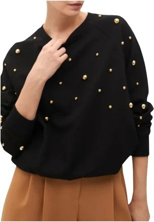 Lola Casademunt Damen, Sweatshirts & Hoodies, Schwarzk, SGr&ouml;&szlig;e