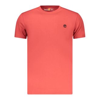 Timberland Homme, Tops, Rouge, Taille: 3XL T-shirt &agrave; manches courtes slim-fit