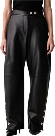 Sportmax Pantalon large Cinepresa - Femme - Pantalons - Noir - Taille: 38 FR