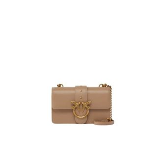 Pinko Pinko, Femme, Sacs, Beige, Taille: ONE Size Mini Love Bag One Simply