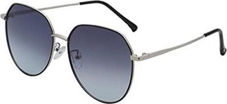 Generic 2025 designer mode pour femmes lunettes de soleil polarisées rétro en métal pare-soleil extérieur décoration de plage (couleur : A, taille : moyen)