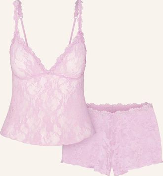 SKIMS Skims Lounge Set Stretch Lace pink