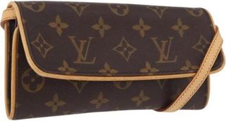 Louis Vuitton Pre-owned Pochette Twin PM - - Pre-owned - Damen - Braun - ONE SIZE
