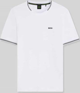 HUGO BOSS Regular Fit T-Shirt aus Baumwoll-Mix Modell TAUL