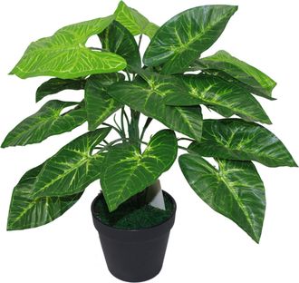 Leaf Kunstpflanze, 45 cm, Taro dunkel, LEAF-7034, 45cm Dark Taro