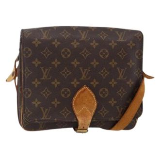 Louis Vuitton Sac bandouli&egrave;re en toile Pre-owned - Femme - Pre-owned - Brun - Taille: ONE Size