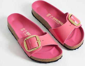 Birkenstock Madrid - Sandalen in Fuchsia-Tulpe-Rosa