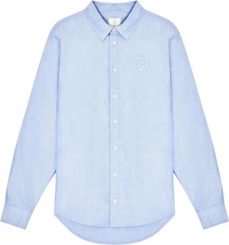 Emporio Armani Casual Shirt - - Shirts - Herren - Blau - XL
