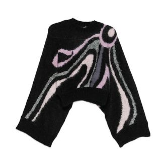 Pucci Rundhalspullover - - Knitwear - Damen - Mehrfarbig - S