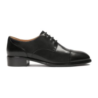 Kazar Halbschuhe aus Leder mit Schn&uuml;rung - - Shoes - Damen - Schwarzk - 37 EU