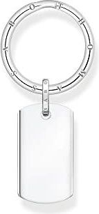 Thomas Sabo Chaîne de clé Argent Sterling Pas Un Bijou Femme, Argenté, One Size - KR16-637-21