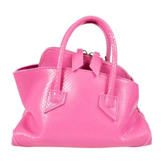The Attico La Passeggiata Mini Top Handle Bag - - Bags - Damen - Rosa - ONE SIZE