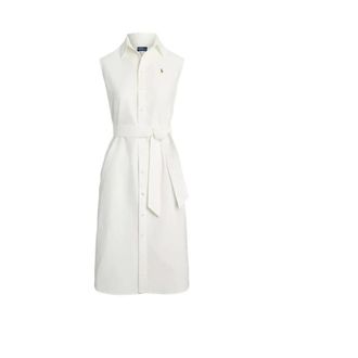 Polo Ralph Lauren Damen, Kleider, Wei&szlig;, MGr&ouml;&szlig;e