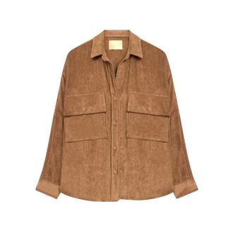 Momoni Pitanga Hemd - - Blouses & Shirts - Damen - Braun - 2XS